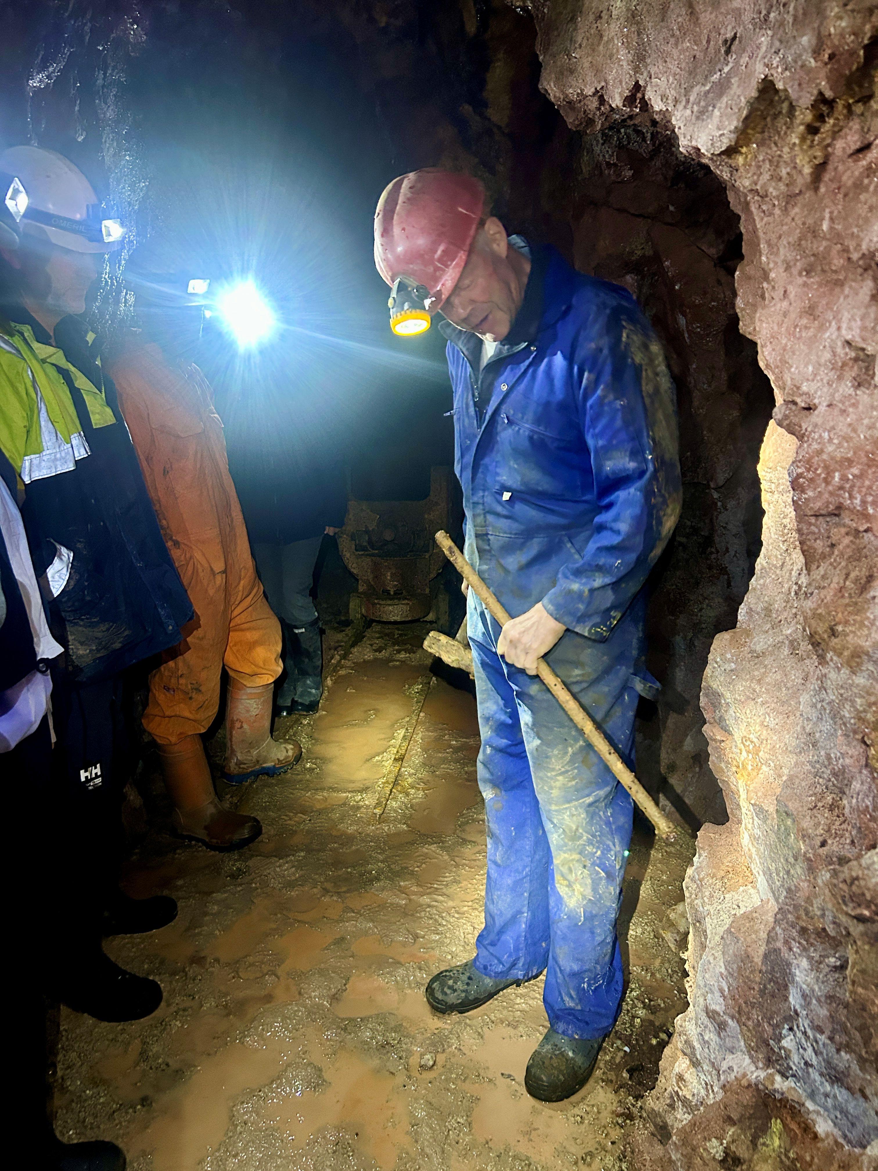 Going down a tin mine in Cornwall - Ruddlesden Geotechnical