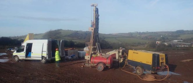 Rotary Drilling - Ruddlesden Geotechnical