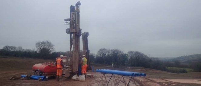 Deep Bore Soakaway Testing - Ruddlesden Geotechnical